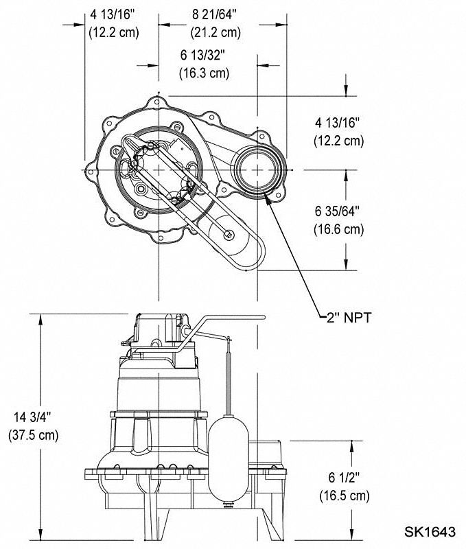 ZOELLER Sewage Ejector Pump, HP 4/10, Flow Rate @ 10 Ft. of Head 60.0 ... ZOELLER Sewage Ejector Pump, HP 4/10, Flow Rate @ 10 Ft. of Head 60.0 ...