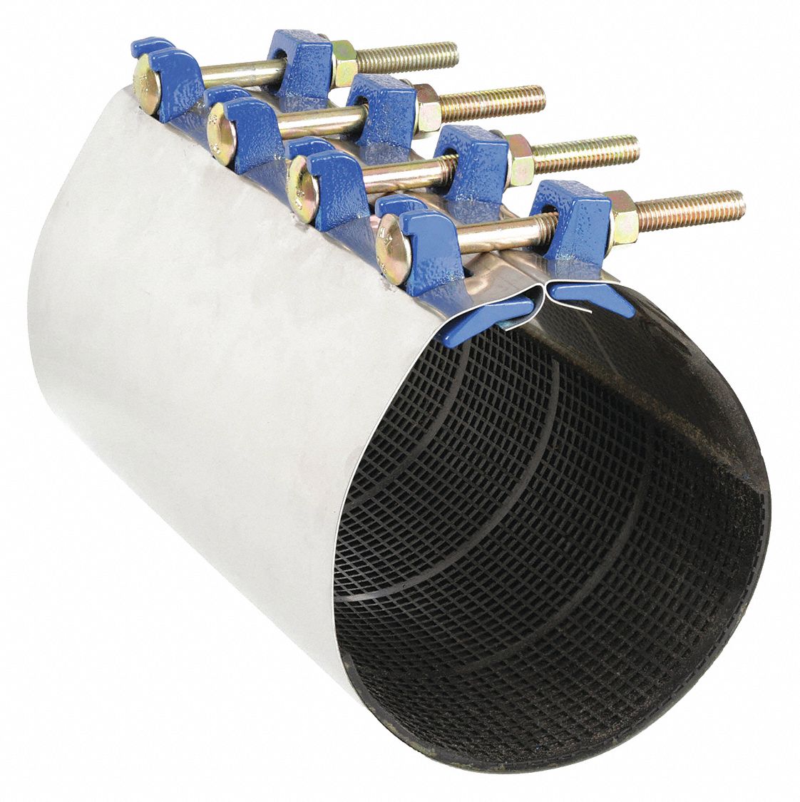 SMITH-BLAIR, For 4 in Pipe, 12 in Overall Lg, Repair Clamp - 4NWR8 ...