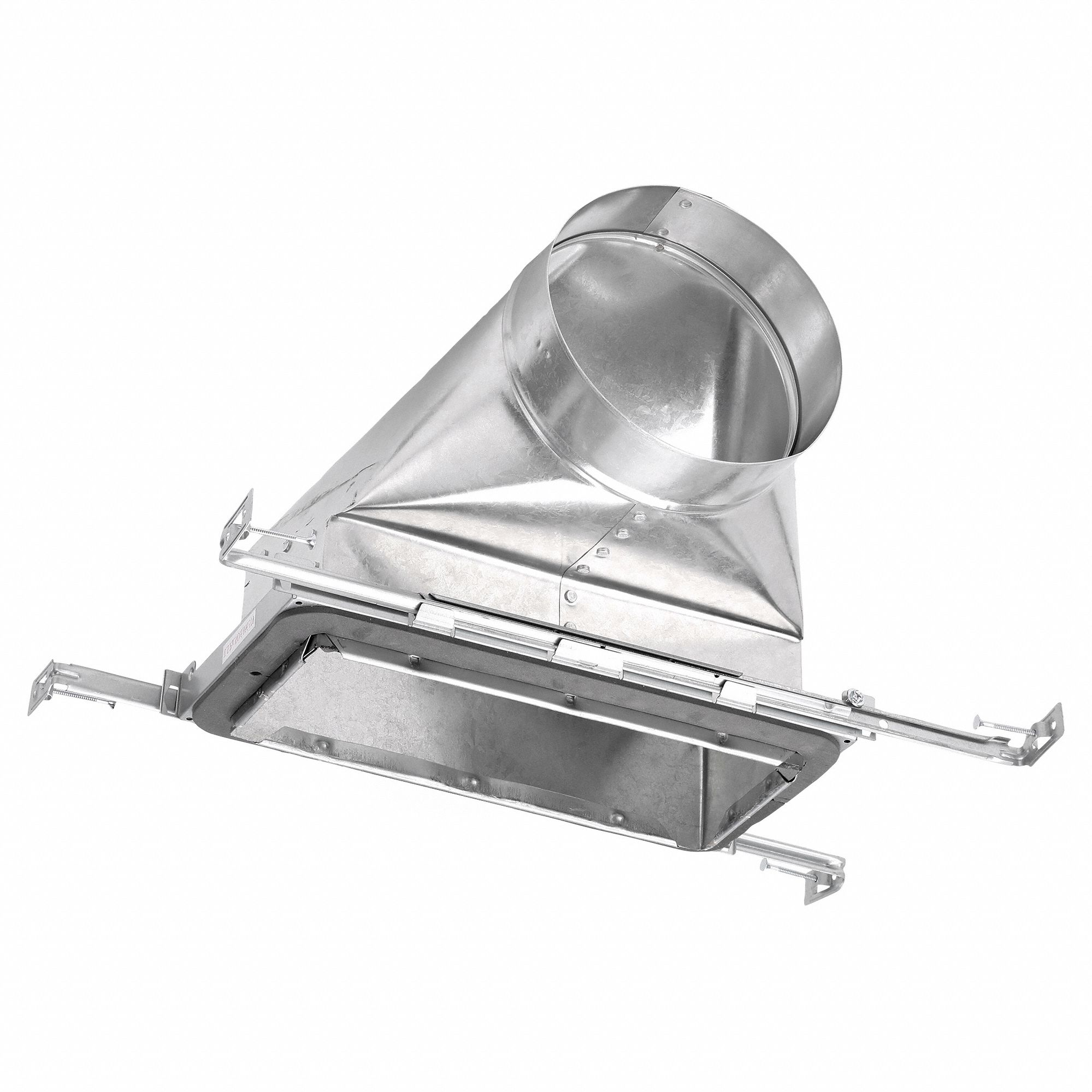 90° Boot Boot, 6 in Dia. 6 in H x 6 in W Collar Size, Vent Boot Hanger ...