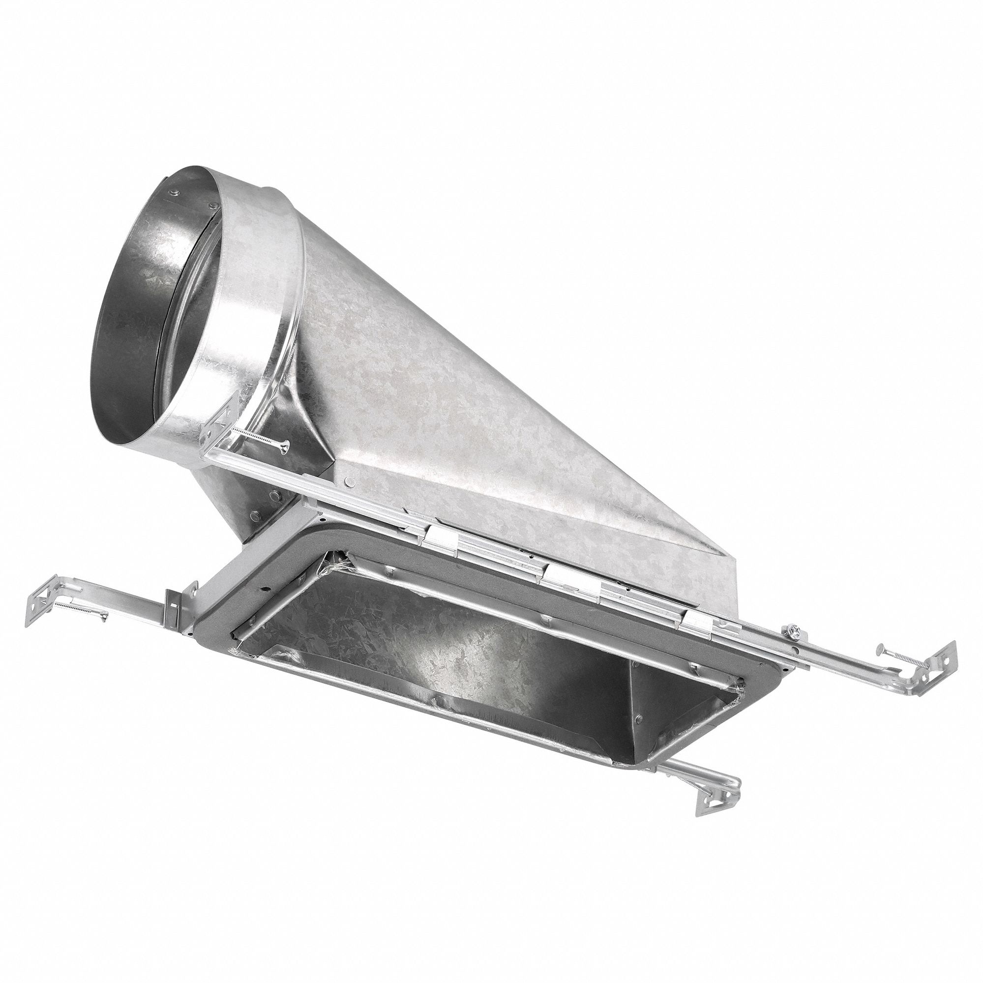 End Boot Boot, 6 in Dia. 6 in H x 6 in W Collar Size, Vent Boot Hanger ...