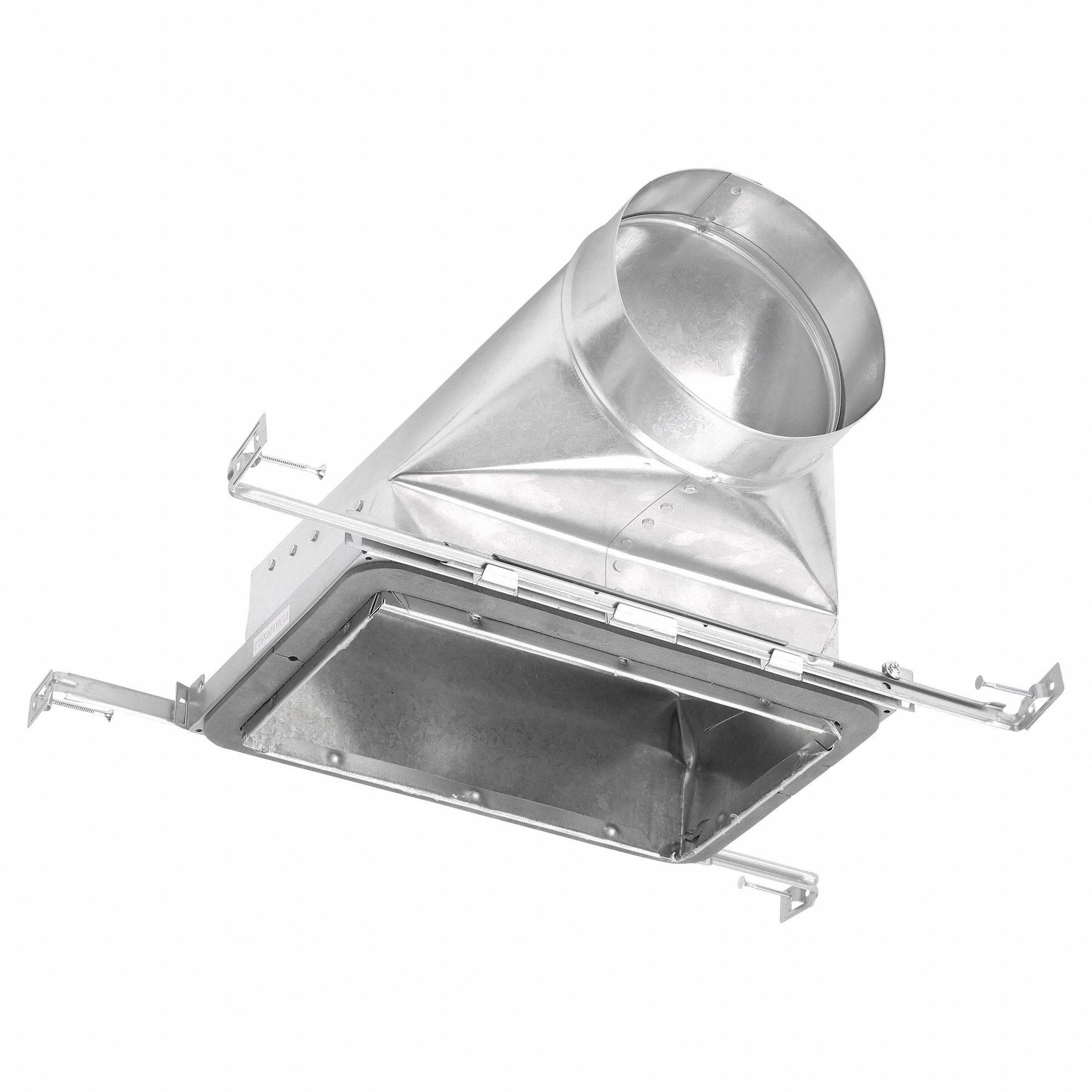 90° Boot Boot, 6 in Dia. 6 in H x 6 in W Collar Size, Vent Boot Hanger ...