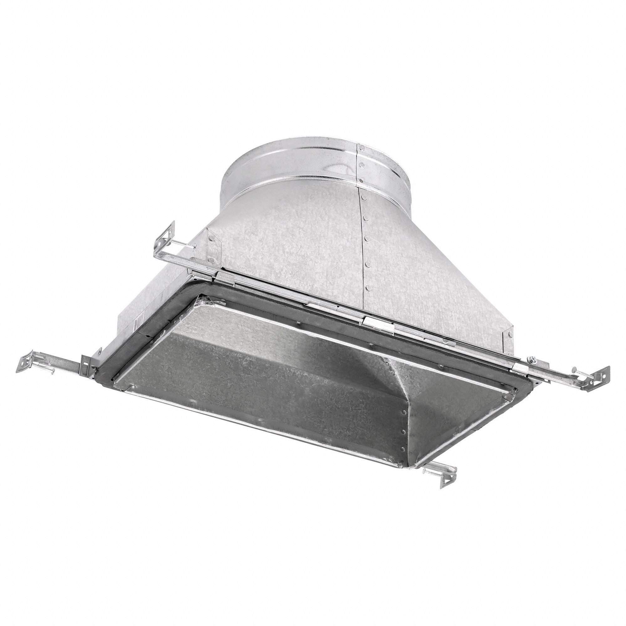 Straight Boot Boot, 8 in Dia. 8 in H x 8 in W Collar Size, Vent Boot ...