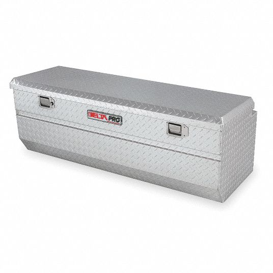 CRESCENT JOBOX, Aluminum, 20 5/8 in Overall Dp, Truck Box Chest - 2KE64 ...