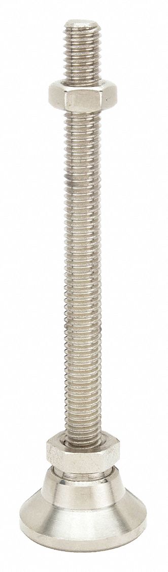 S & W, Swiveling Stud, 3/4"-10 Thread Size, Male-End Leveling Mount ...