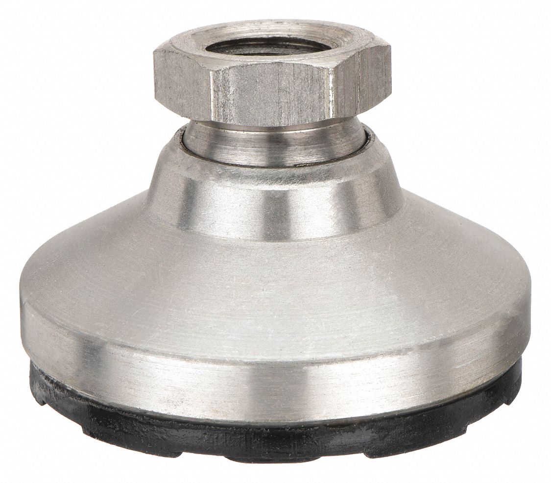 S & W, Swivel Boltless, Stainless Steel, Female-End Leveling Mount ...