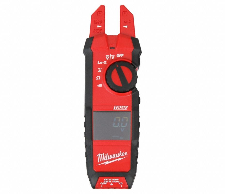 MILWAUKEE Multímetro de Gancho 200A 1000V Dividido 0.6" (15 mm ...