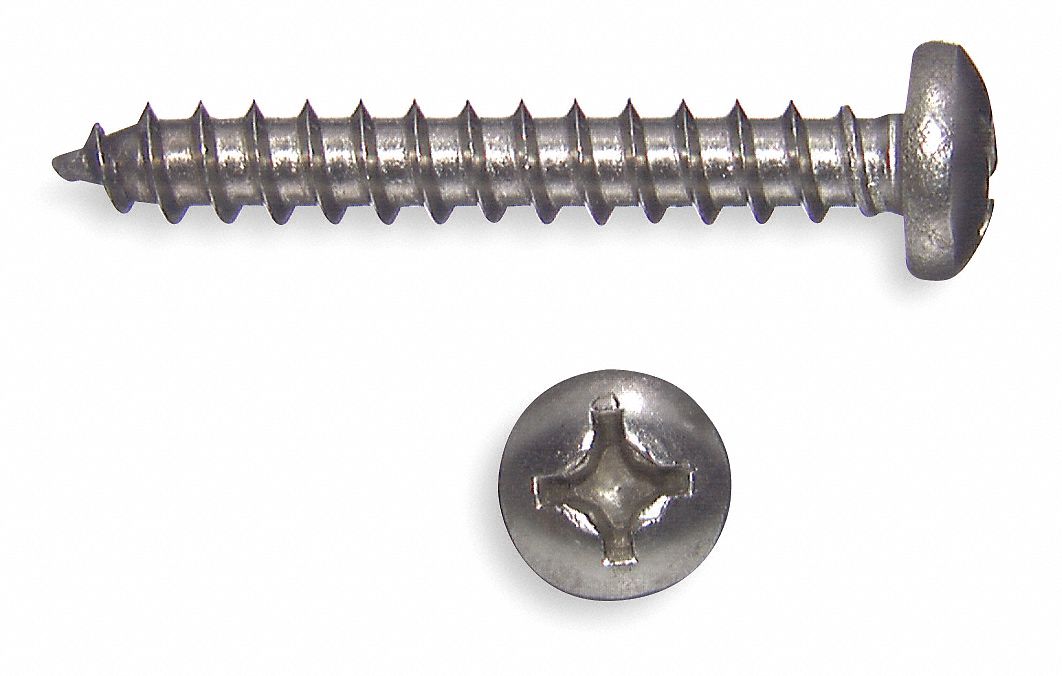 Sheet Metal Screw, PK 50 - Grainger