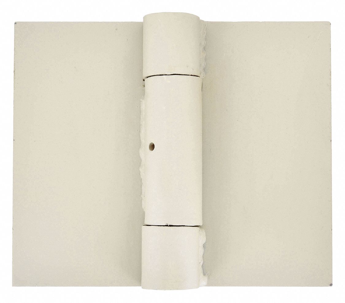5 in x 6 in Butt Hinge with Gray Prime Coat Finish, Half Surface ...