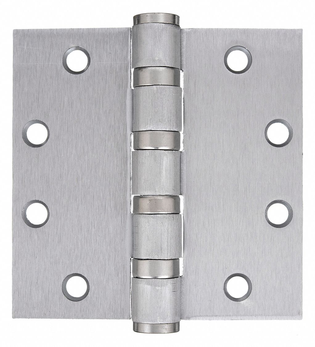 Steel, Full Mortise, Butt Hinge - 4PA48|4PA48 - Grainger