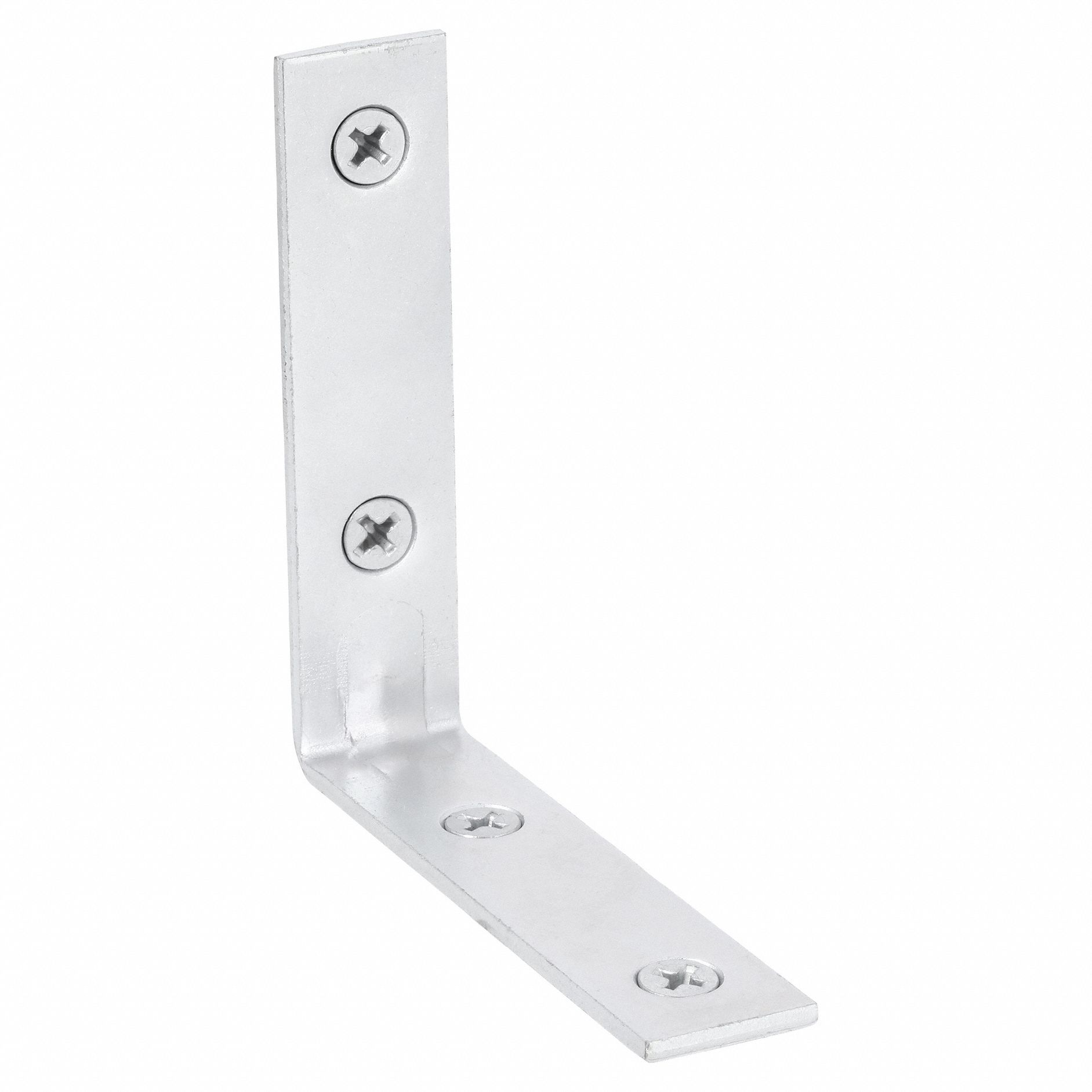 Steel, 3 in Ht, Corner Brace - 4PB63|4PB63 - Grainger