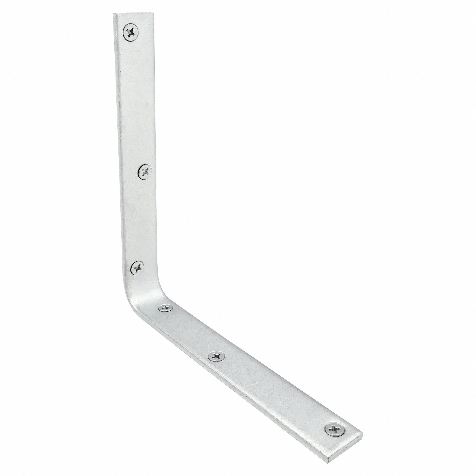 Steel, 7 59/64 in Ht, Corner Brace - 4PB66|4PB66 - Grainger