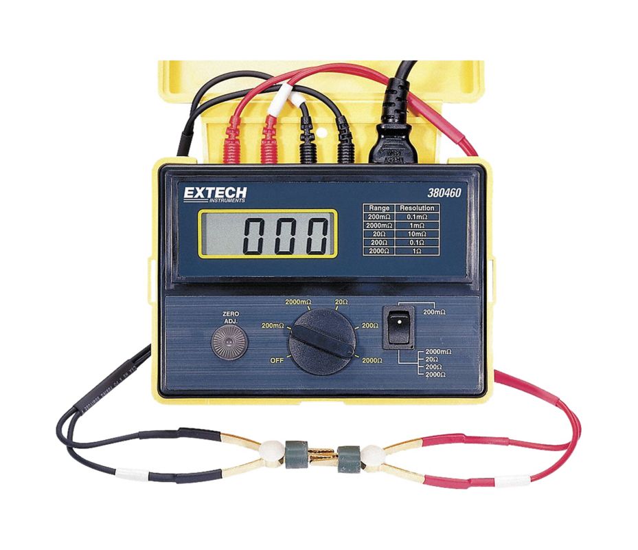EXTECH Medidor Miliohmios Alta Precisión,LCD - Sistemas de Aireación ...