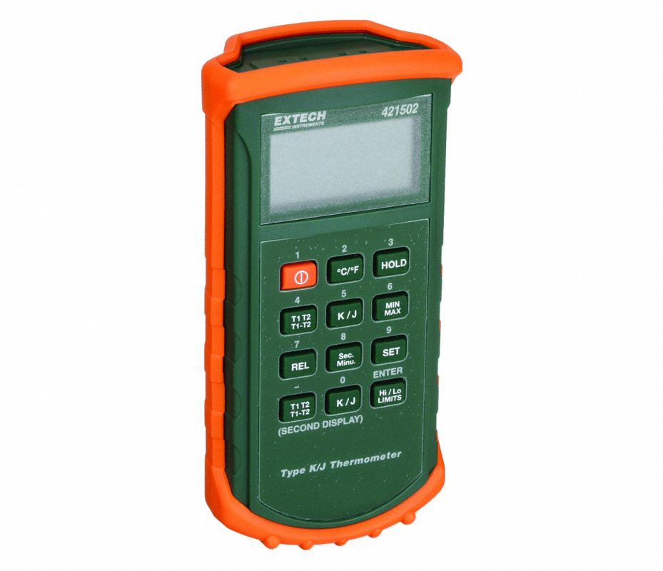 EXTECH Termómetro de Termopar , Conector de Sonda Tipo Miniatura ...