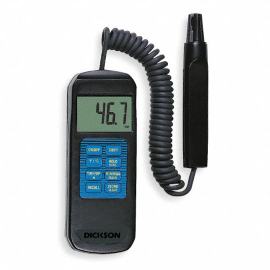 DICKSON Temperature Humidity Meter - 4PC72|TH300 - Grainger