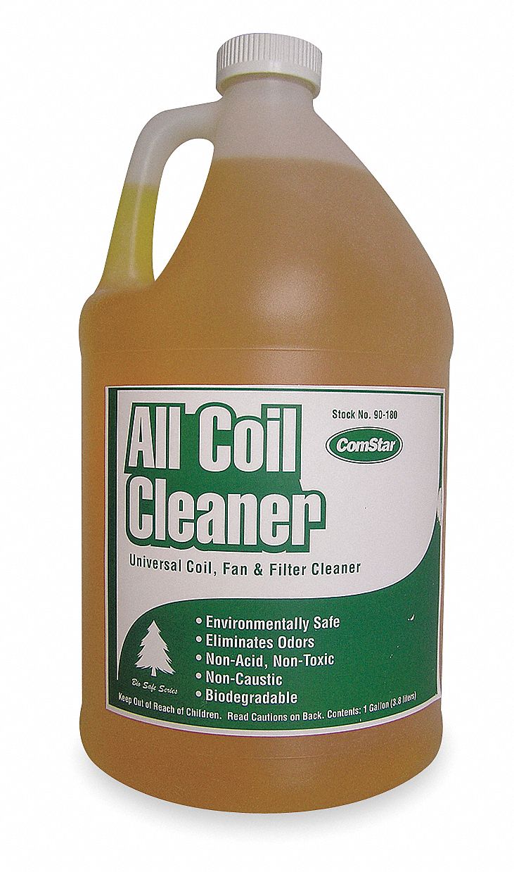 COMSTAR, 1 gal, Yellow, Coil Cleaner - 4PCZ6|4PCZ6 - Grainger