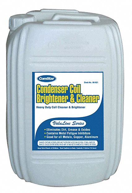 COMSTAR, 5 gal, Pink, Coil Cleaner - 4PDA4|4PDA4 - Grainger