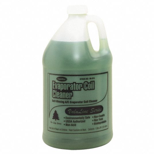 COMSTAR, 1 gal, Green, Coil Cleaner - 4PDA6|4PDA6 - Grainger