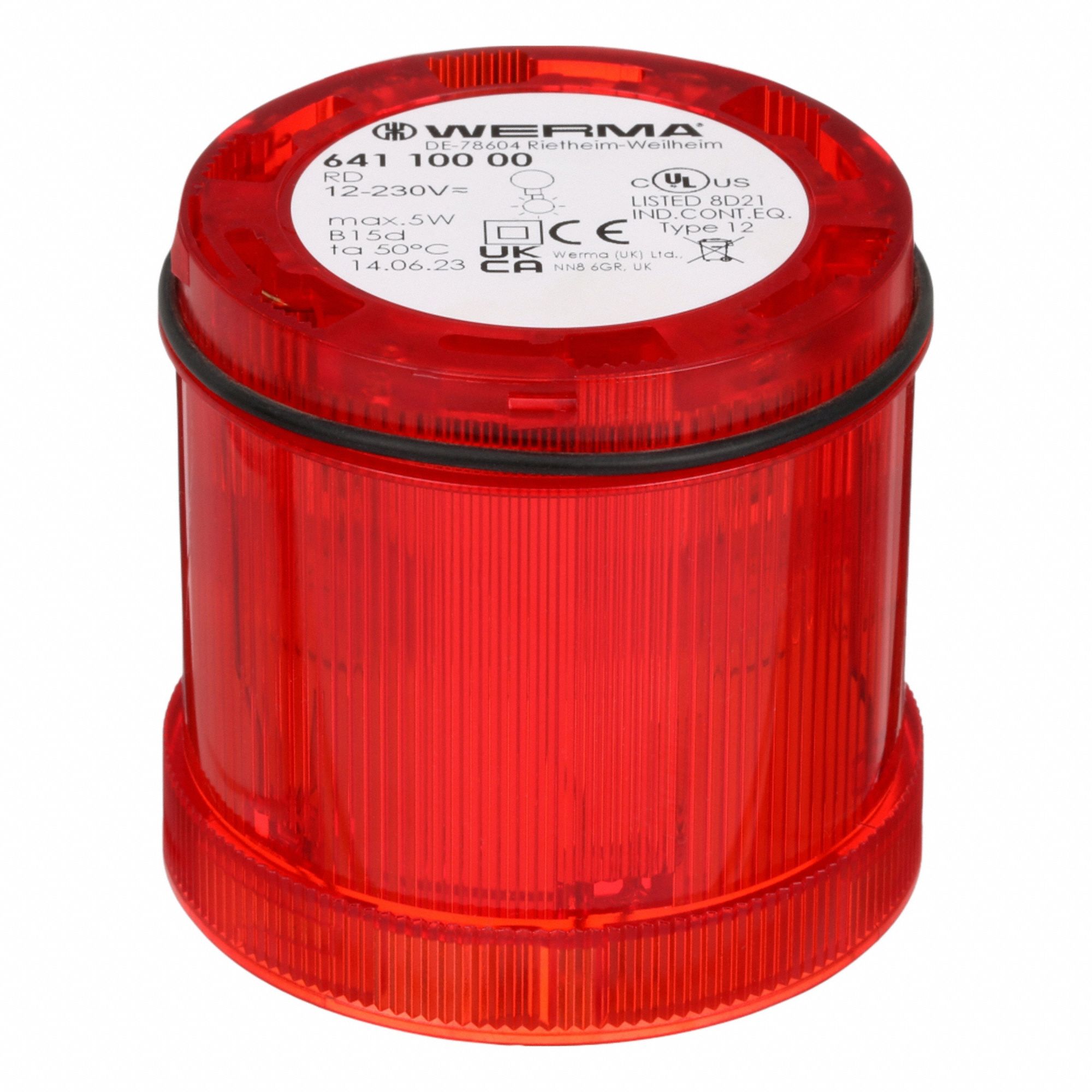 WERMA, Steady, 120V AC, Tower Light Module - 4PDL1|64918008 - Grainger