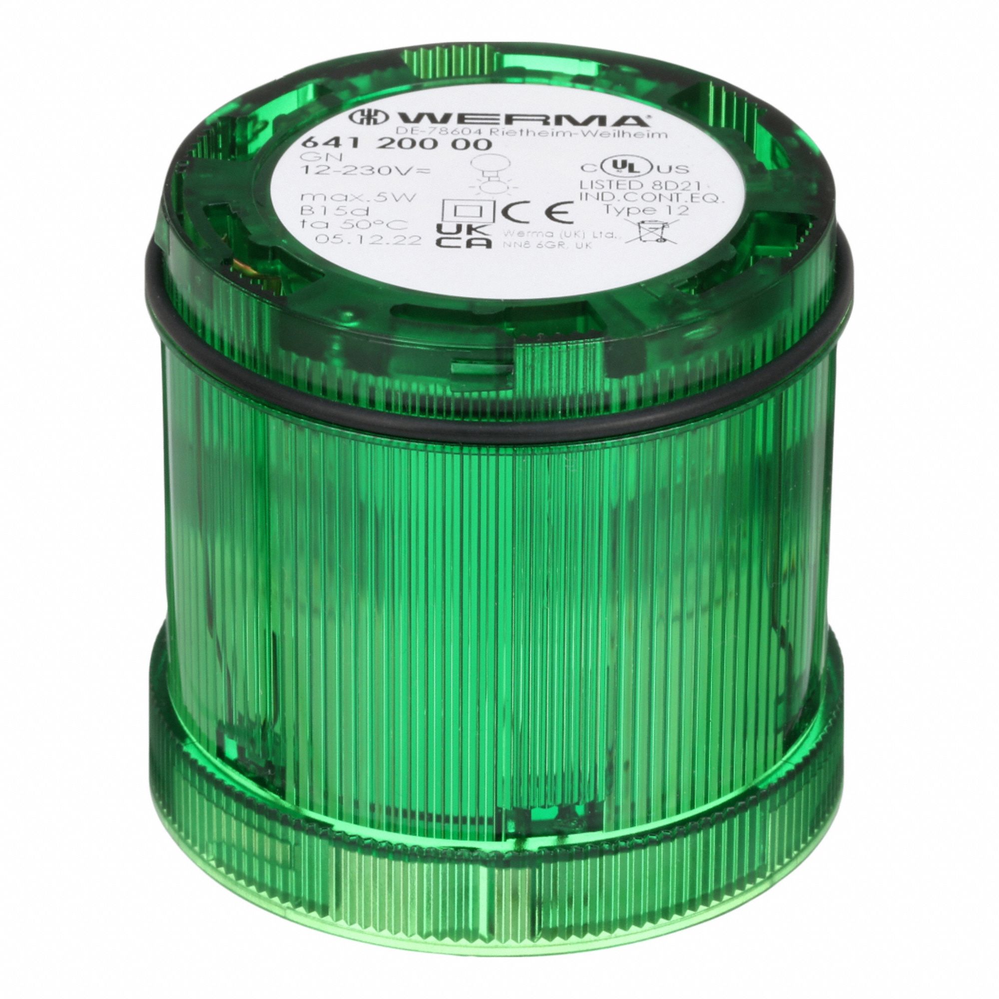 WERMA, Steady, 120V AC, Tower Light Module - 4PDL2|64918009 - Grainger