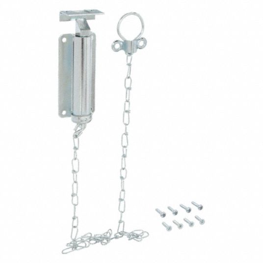 Chain Bolt, Zinc, Door Bolt - 4PE11|4PE11 - Grainger