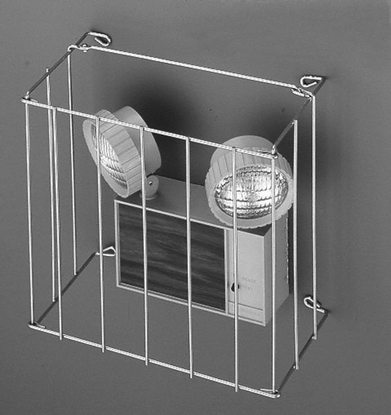 LITHONIA LIGHTING Wire Guard: Wire Guard, 6 1/4 in Overall Ht, 4 in ...