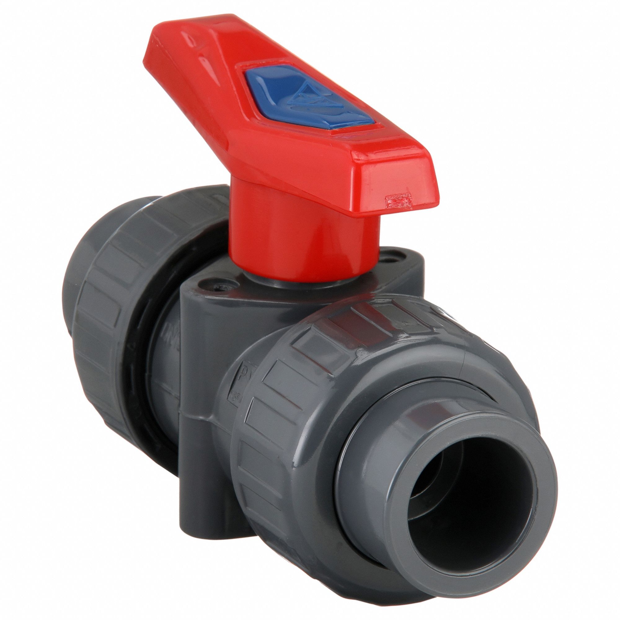 1/2 in, PVC, Manual Two-Way Ball Valve - 4PGA5|4PGA5 - Grainger