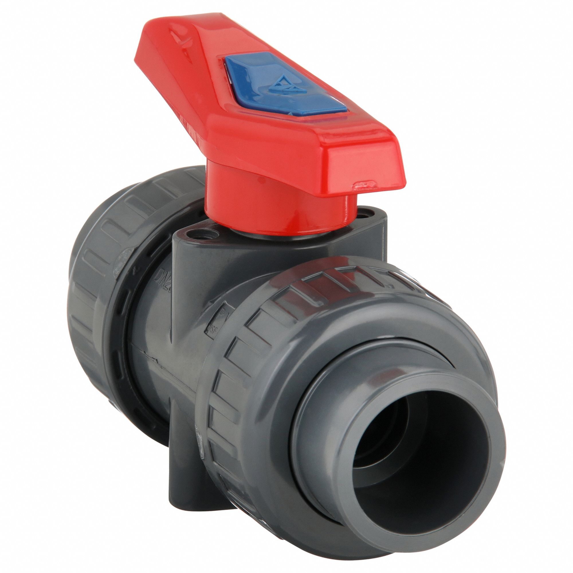 1 in, PVC, Manual Two-Way Ball Valve - 4PGD5|4PGD5 - Grainger