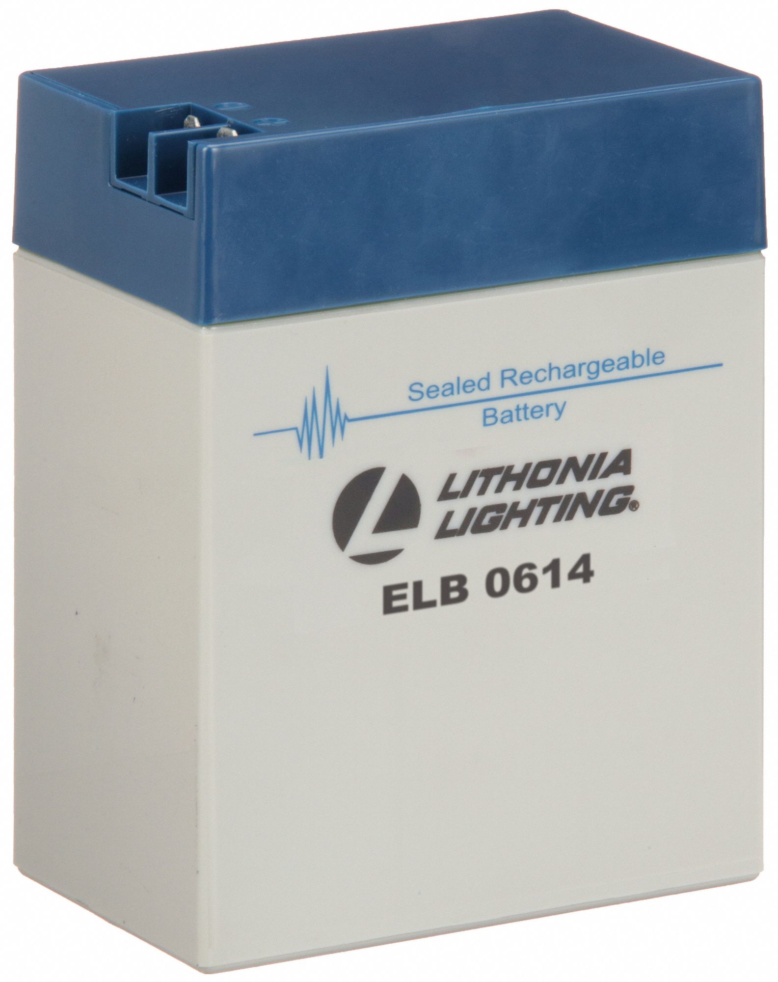 LITHONIA LIGHTING Batería de 6V, 14A/hr. Sellada de Plomo-Ácido, Para su Uso Con No. Modelo ...