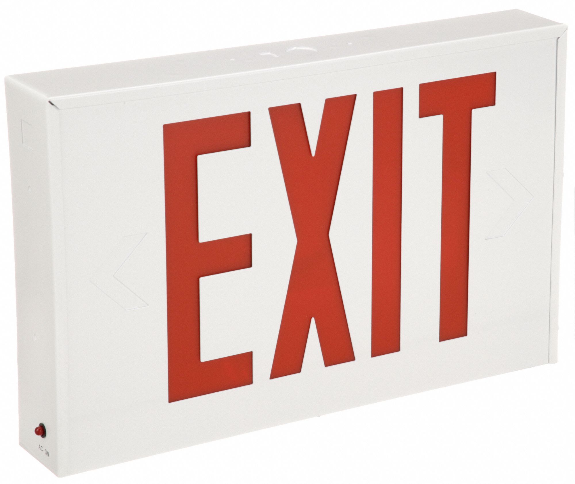 LED, White, Exit Sign - 4PH13|LX W 3 R - Grainger