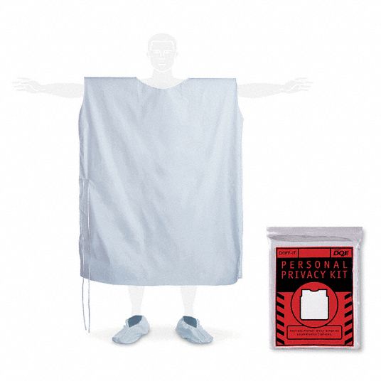 DQE, Post-Decon Doffing, Adult Garment Size, Decontamination Kit ...