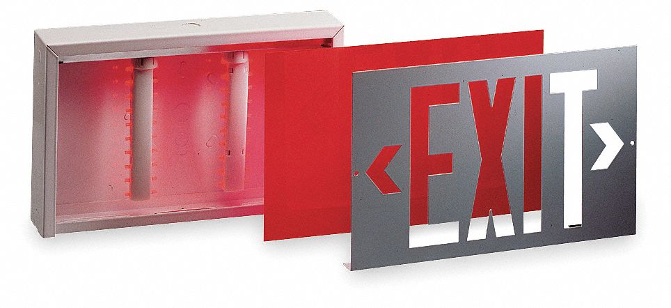 Emergency Exit Sign - Grainger