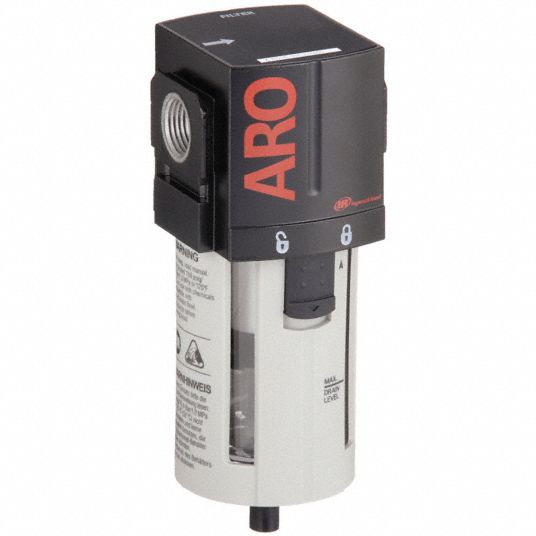 ARO, Particulate, 1/2 in NPT, Compressed Air Filter - 4PJD9|F35341-400 ...