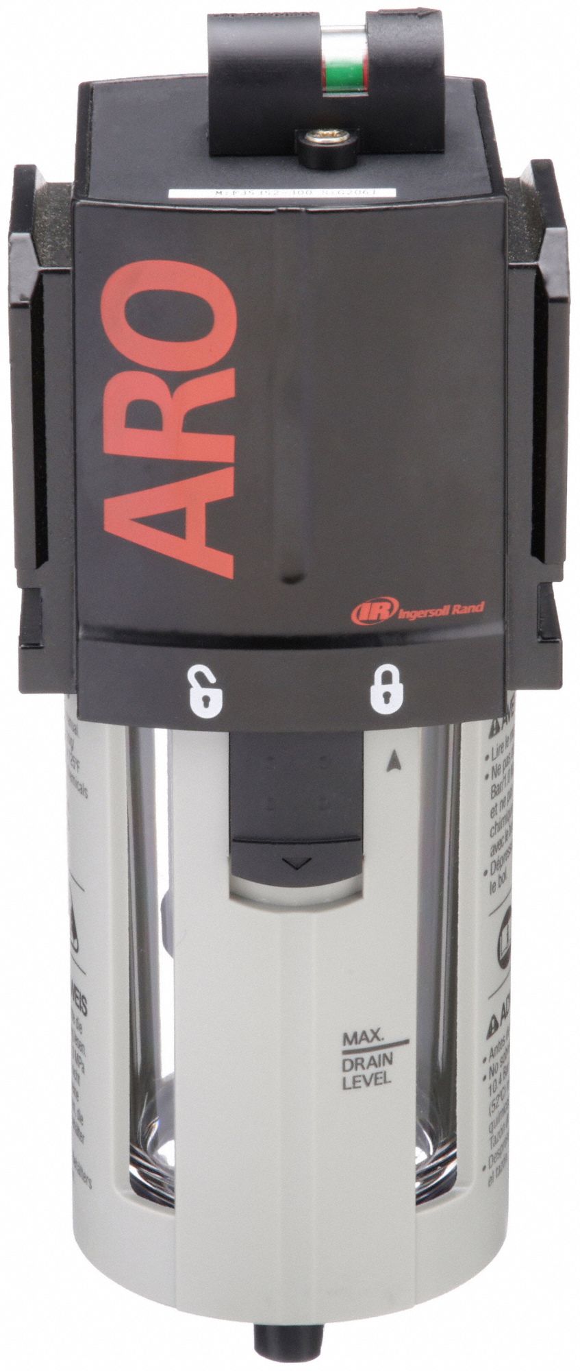 ARO, Coalescing, 1/2 in NPT, Pneumatic Oil Filter - 4PJF6|F35352-300 ...