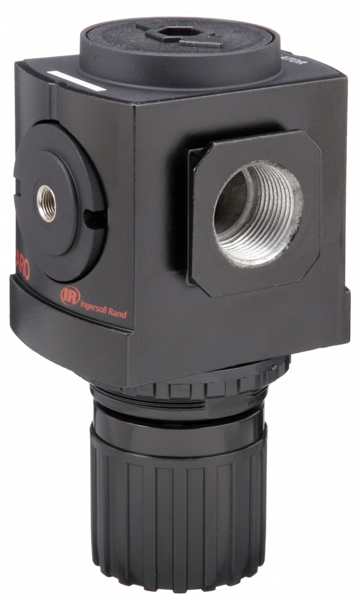 ARO Compressed Air Regulator: Aluminum, 1 in NPT, 290 cfm, 0 psi to 140 ...