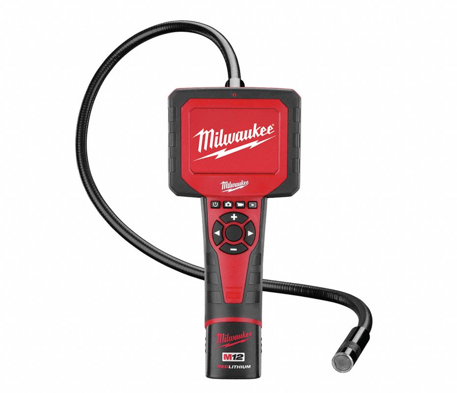 MILWAUKEE Camara Inspección,Tam Monitor3.5 pulg. - 4PKU8 | 2311-21 ...