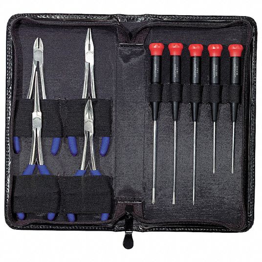 WESTWARD General Hand Tool Kit, No. of Pcs. 9 - 4PM19|4PM19 - Grainger