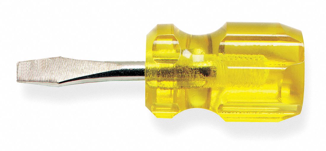 Screwdriver, Tip Size 1/4 in - Grainger