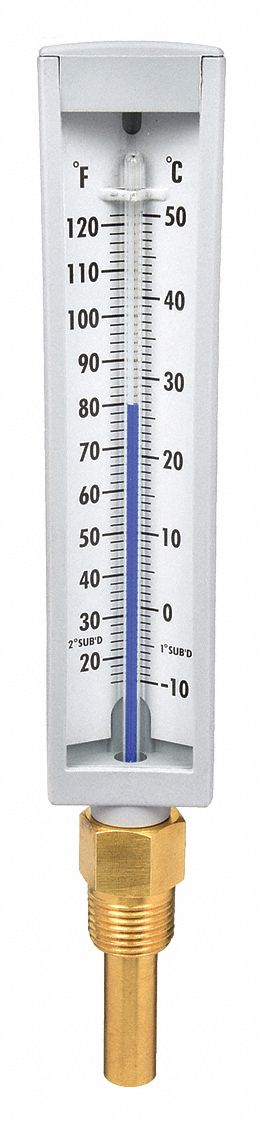 20°F to 120°F /-10°C to 50°C, +/-1% Accuracy, Compact Industrial ...