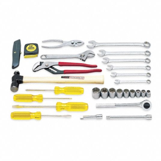 30-PC General Purpose Tool Set - Grainger