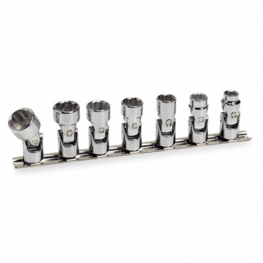 Socket Set 3/8dr-7pc - Grainger