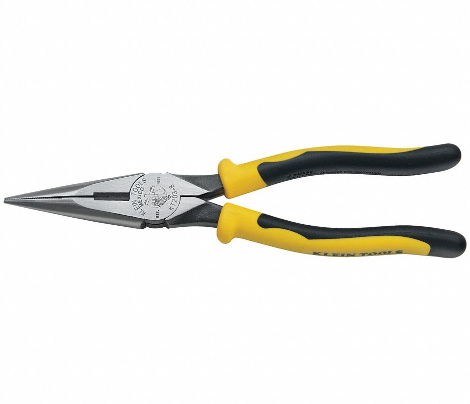 KLEIN TOOLS Pinza Punta Larga Aguja 8.37" Acero al Cromo Vanadio ...