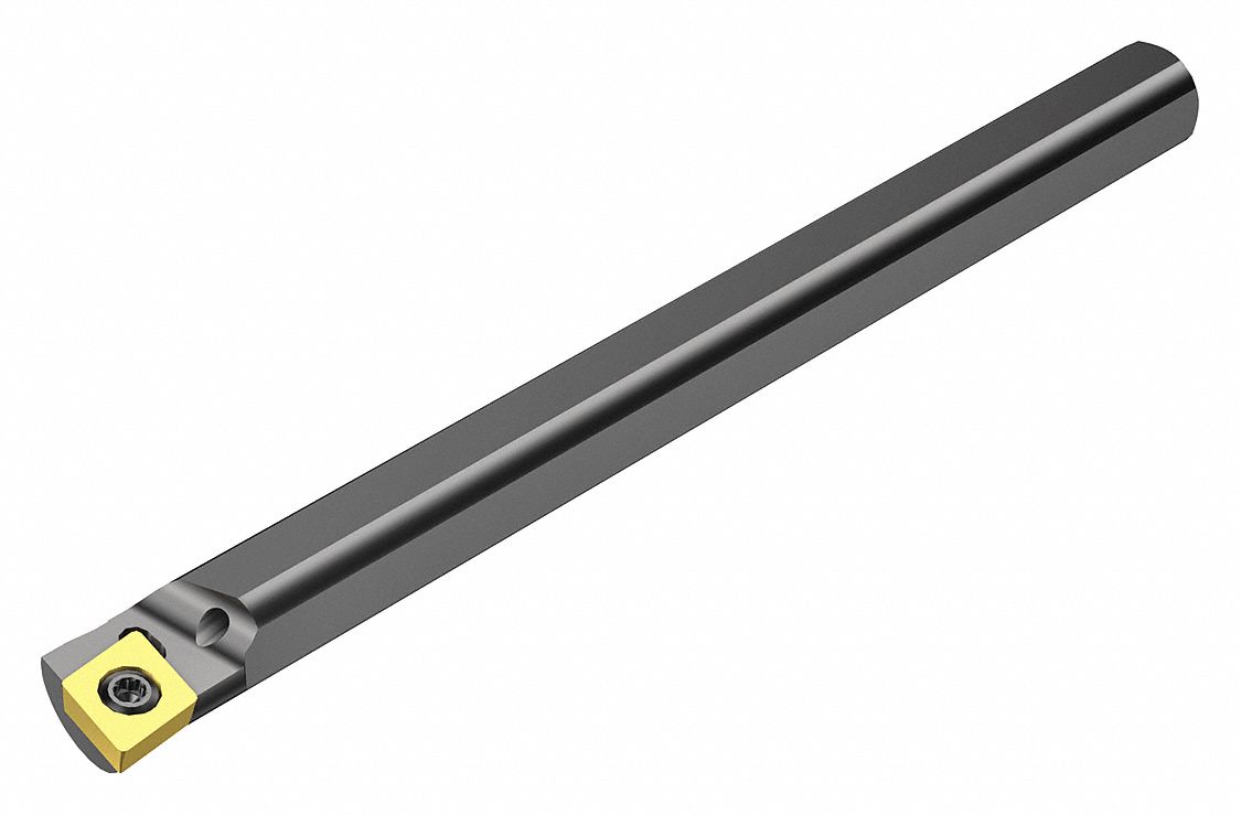 SANDVIK COROMANT, 80° Diamond, 6.00 in Overall Lg, Indexable Boring Bar ...