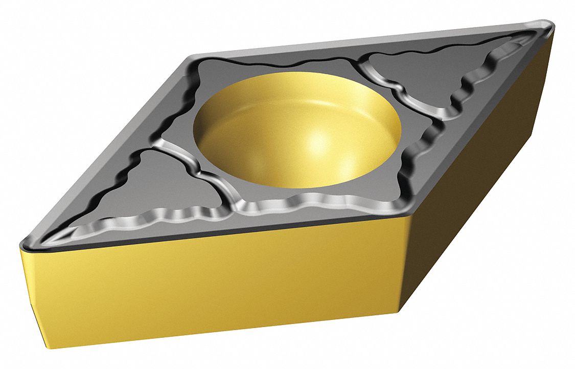 SANDVIK COROMANT, DCMT Insert, Neutral, Turning Insert, Medium, Diamond ...