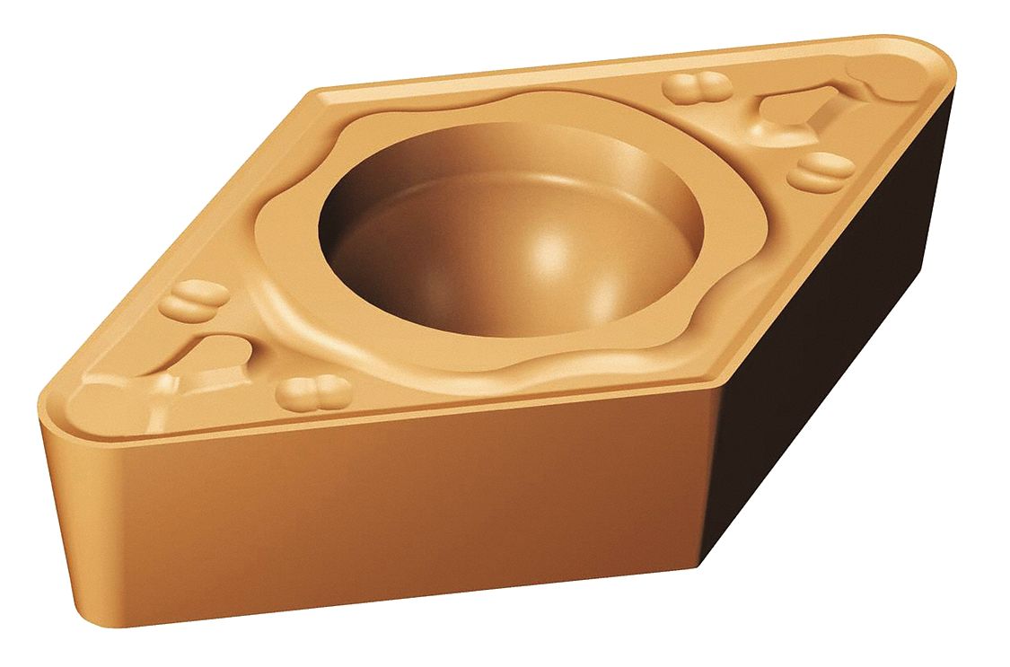 SANDVIK COROMANT, DCMT Insert, Neutral, Turning Insert - 4PXV2|DCMT 3(2.5)3-MR 2035 - Grainger