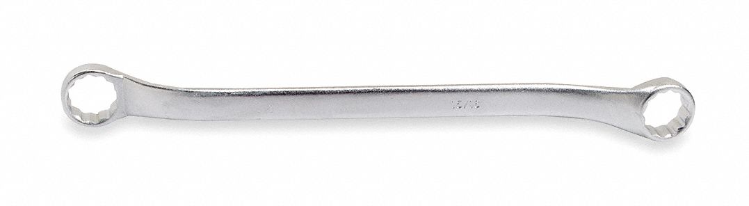 Box End Wrench, Alloy Steel, Full Polish, Overall Length 10 3/16 in ...