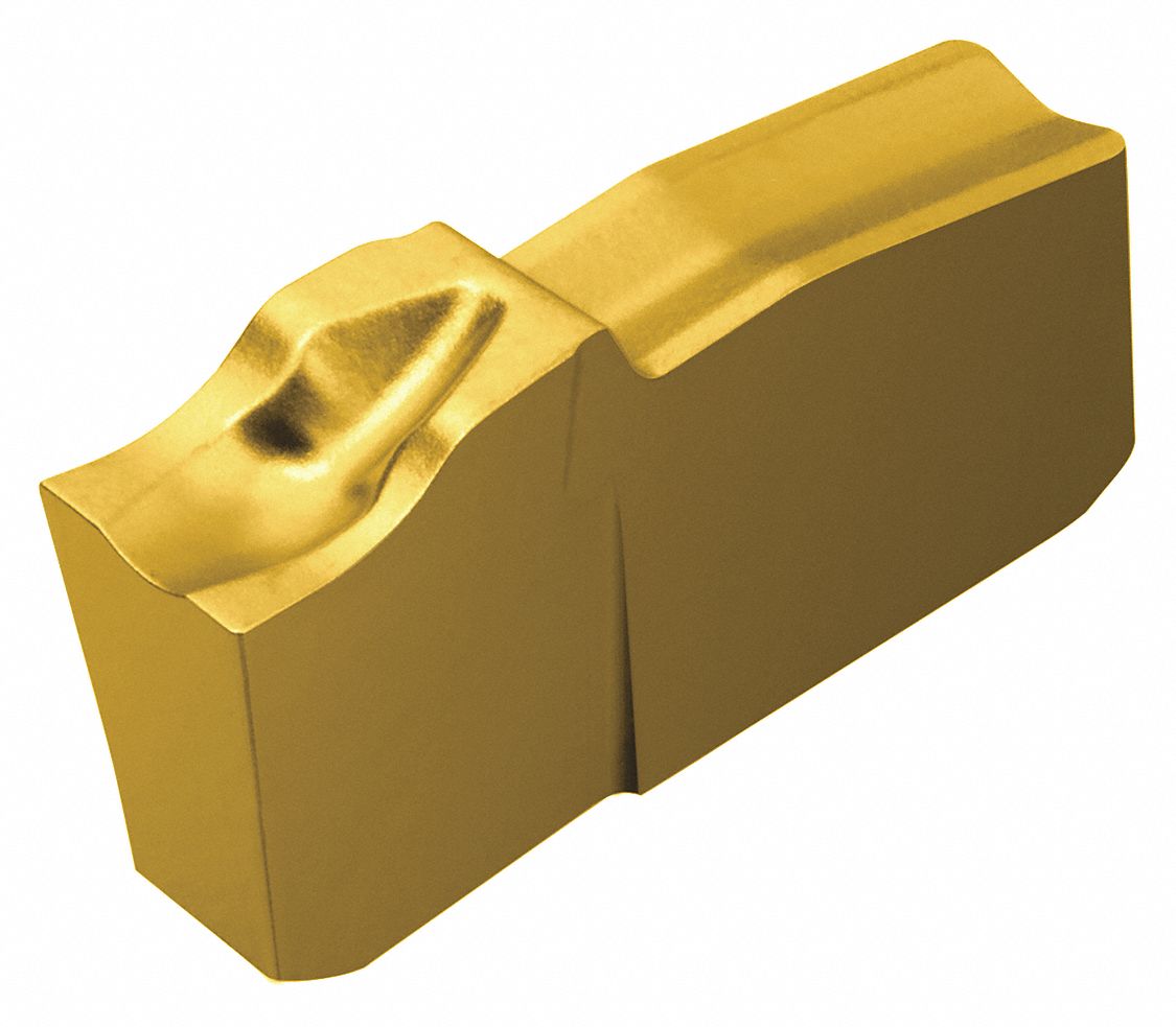 SANDVIK COROMANT, Right Hand, 0.004 in Corner Radius, Parting Insert ...