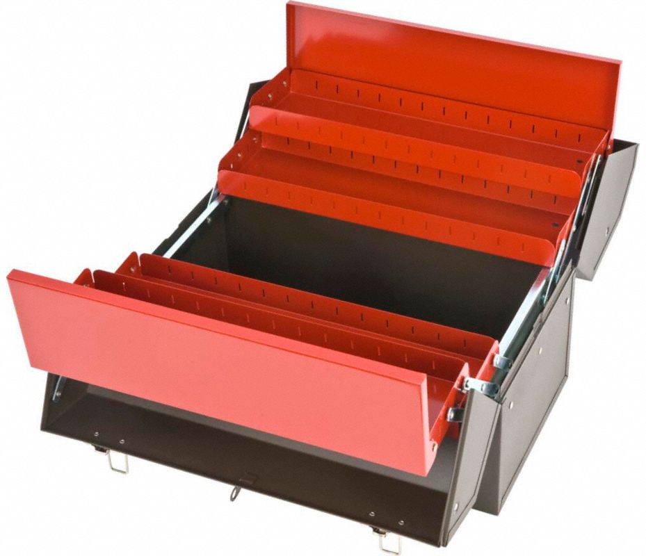 PROTO Caja de Herramientas Proto Acero Negro 10" x 18" x 14" - 4R138 ...