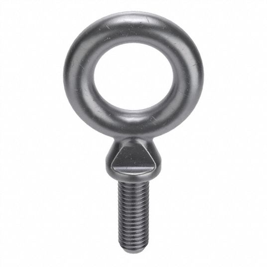 With Shoulder, Steel, Machinery Eye Bolt - 4R263|J94024 - Grainger