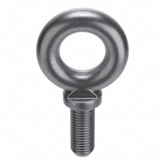 With Shoulder, Steel, Machinery Eye Bolt - 4R266|J94027 - Grainger