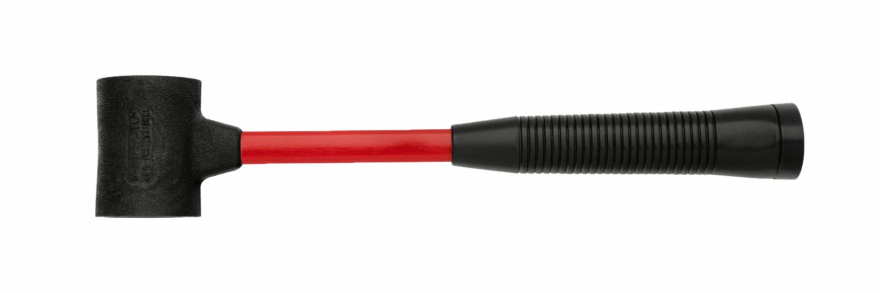 PROTO Soft Face Hammer: 16 oz Head Wt, 2 in Tip Dia, 15 in Overall Lg ...